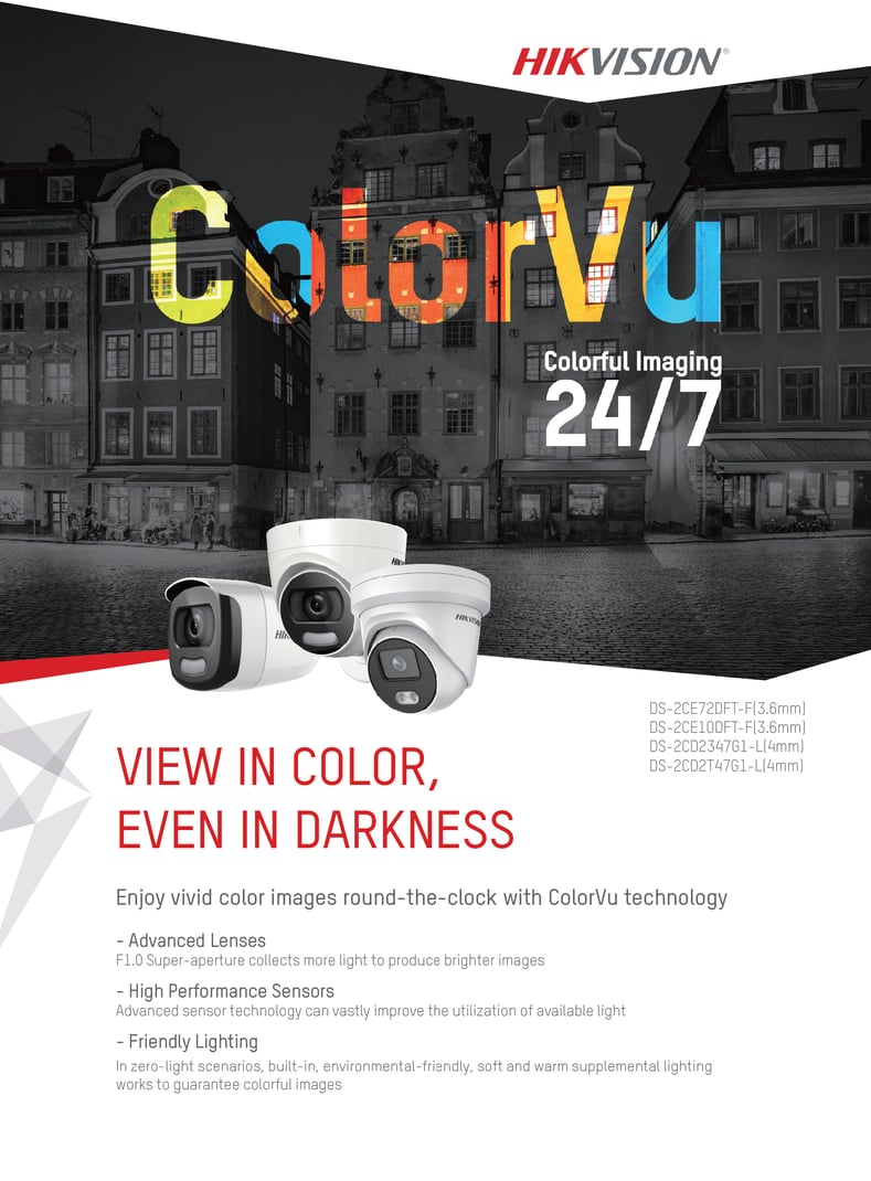 Hikvision Europe Colorvu Camera