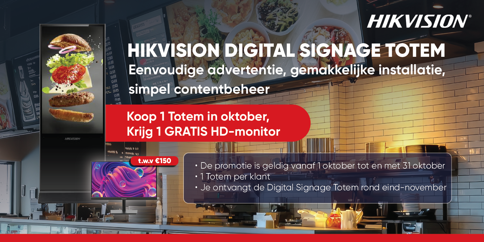 Hikvision Digital Signage Totem Campaign October 2024