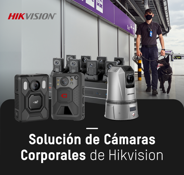 Solución de Cámaras Corporales de Hikvision